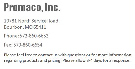 Contact Us | PROMACO, Inc.